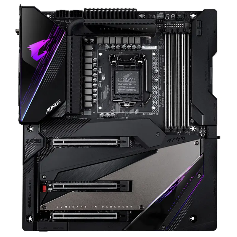 Motherboard Gigabyte Z490 Aorus Xtreme, Chipset Intel Z490, Lga1200, E ...