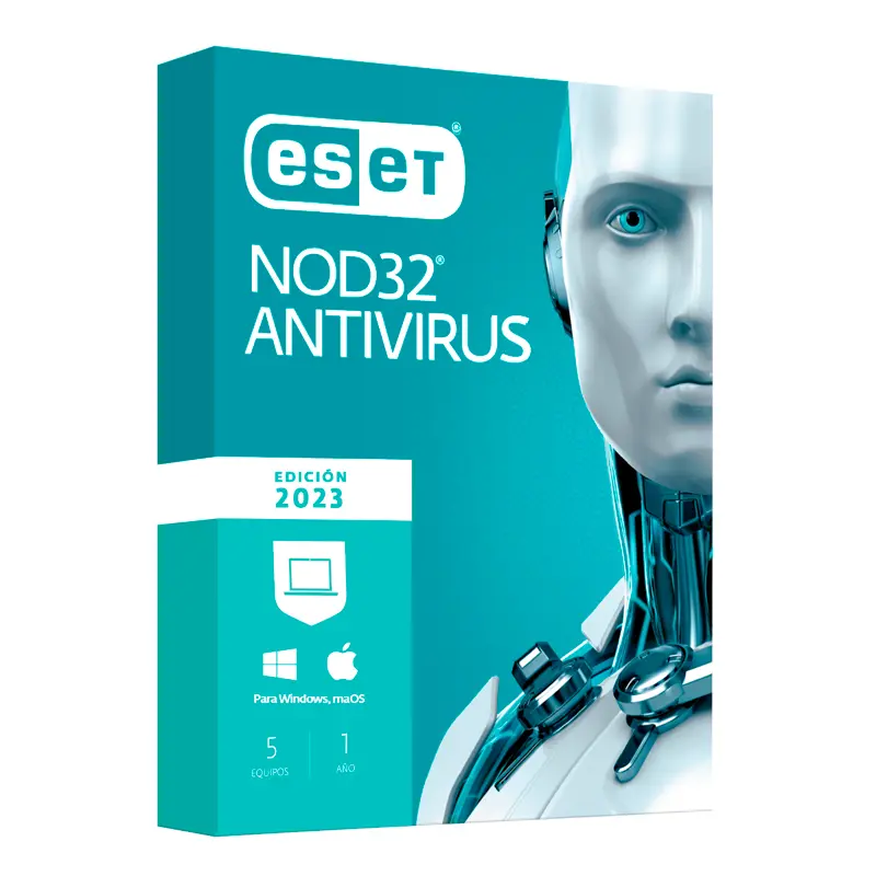 Software Eset Nod32 Anti-Virus Edicion 2023 Para 5 Pcs, Licencia 1 Año. - iDeb Tech