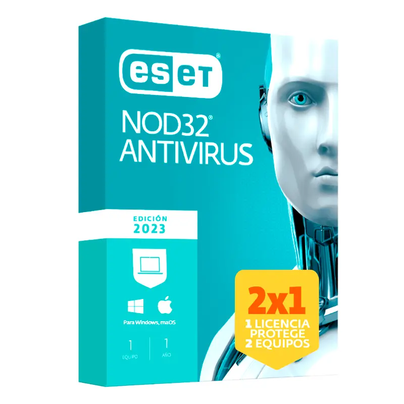 Software Eset Nod32 Anti-Virus Edicion 2023 Para 1 Pc, Licencia 1 Año. - iDeb Tech