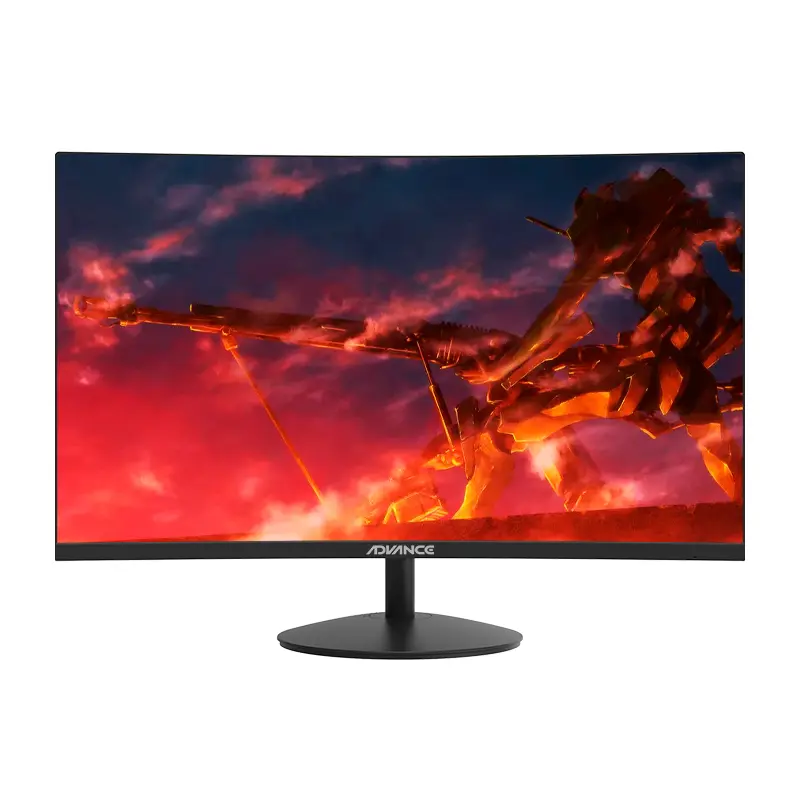 Monitor Advance Adv-2750S, 27" Va, 1920X1080, Full Hd Curvo, Hdmi, Dp ...