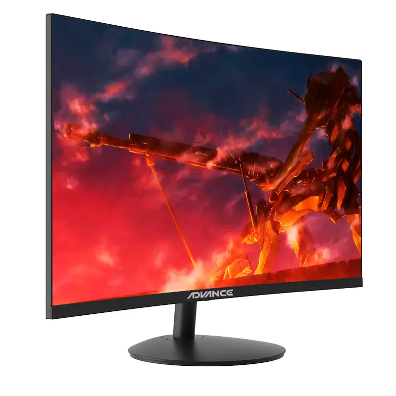 Monitor Advance Adv-2750S, 27" Va, 1920X1080, Full Hd Curvo, Hdmi, Dp ...