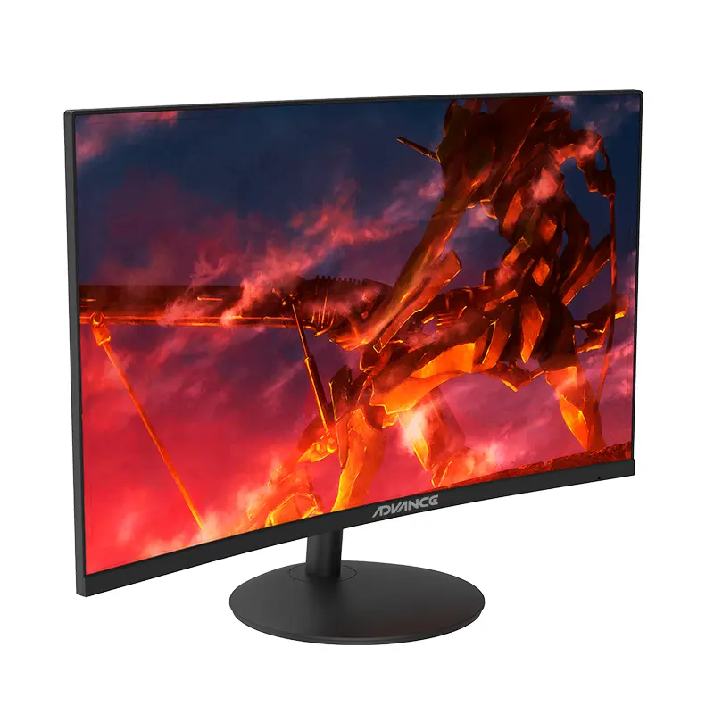 Monitor Advance Adv-2750S, 27" Va, 1920X1080, Full Hd Curvo, Hdmi, Dp ...
