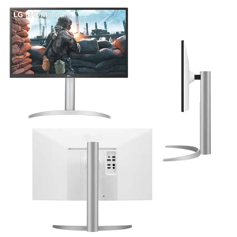 Monitor Para Creadores Lg 27Up550-W, 27" 4K Uhd Ips (3840X2160) Hdmix2 ...